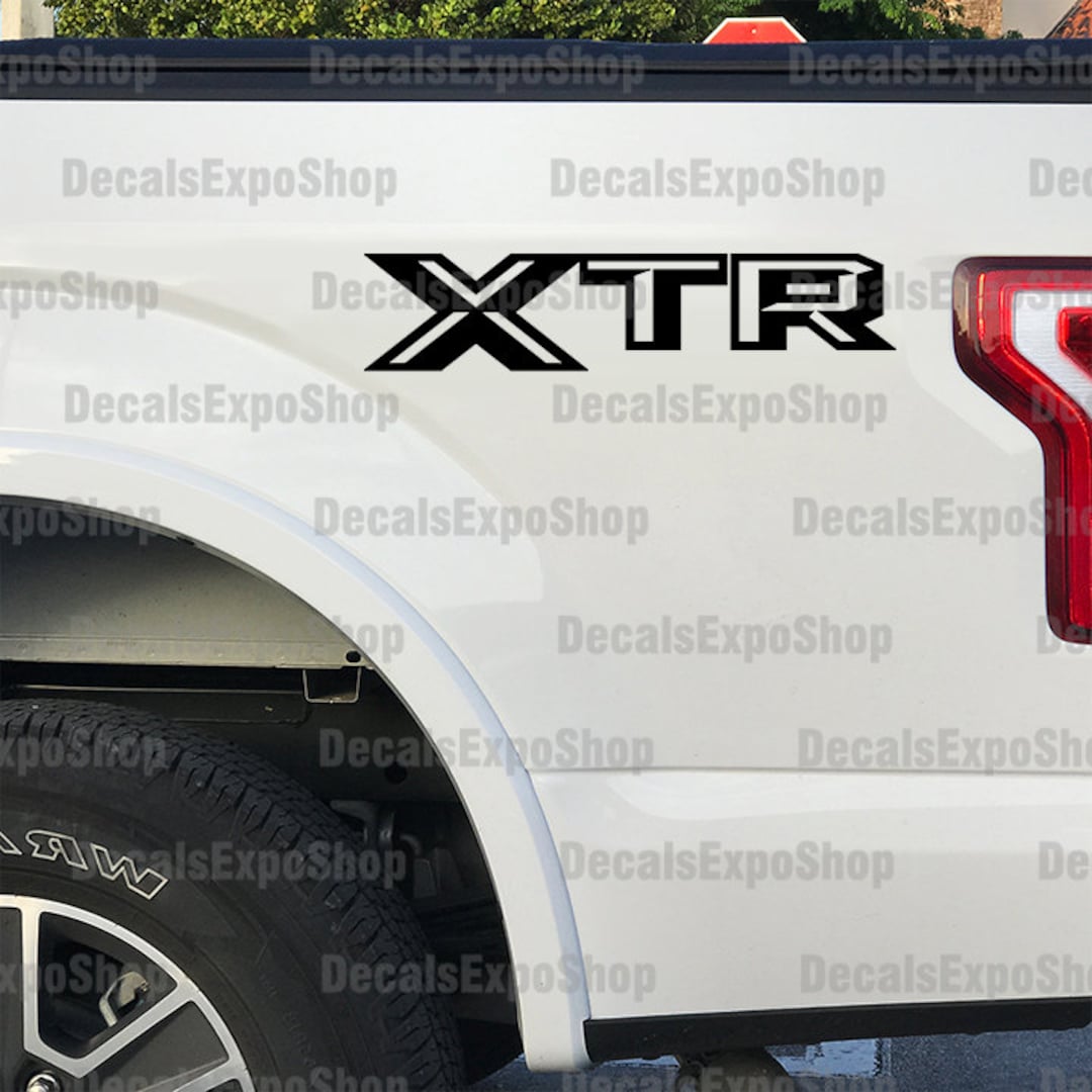 XTR Decal Fits Bedside Ford F-150 Truck Sticker Vinyl in 6 Colors (2 ...