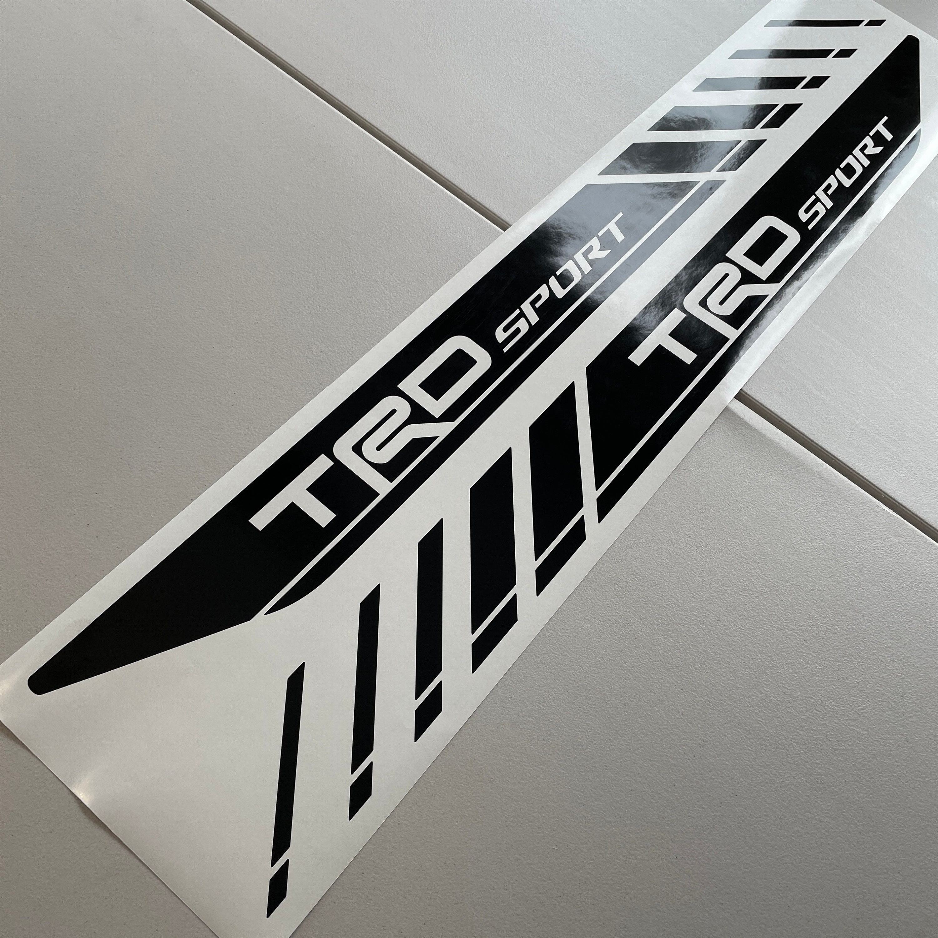 TRD Sport Decals Fits Bedside Toyota Tacoma Truck Sticker Vinyl in 6 ...