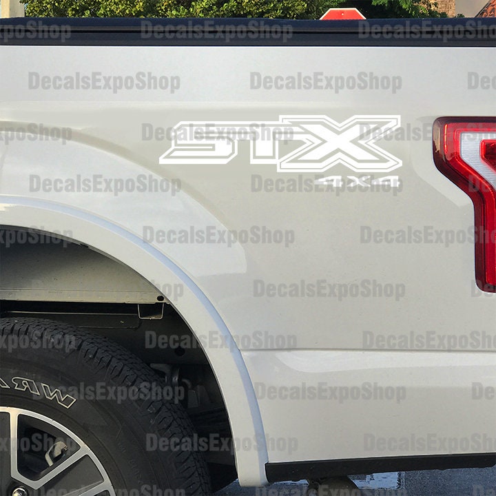 STX 4x4 Decal Fits Bedside Ford F-150 Truck Sticker Vinyl in 6 Colors ...