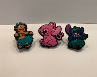 Lilo and Stitch Croc Charms - Etsy