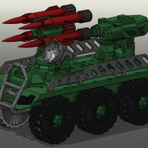 Classified Scale 1:12 PAC RAT - 3d Printed - Etsy