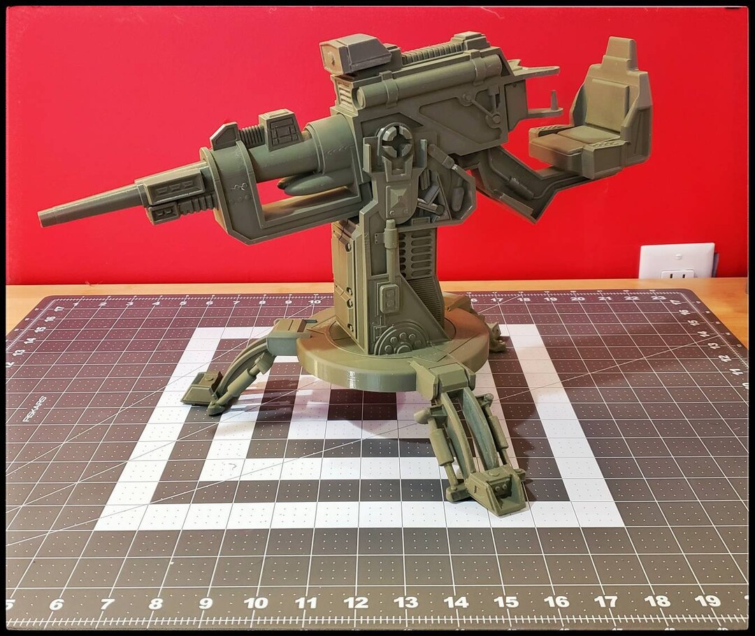 Classified Scale 1:12 Flak - 3d Printed Fully Articulated Flak - Etsy