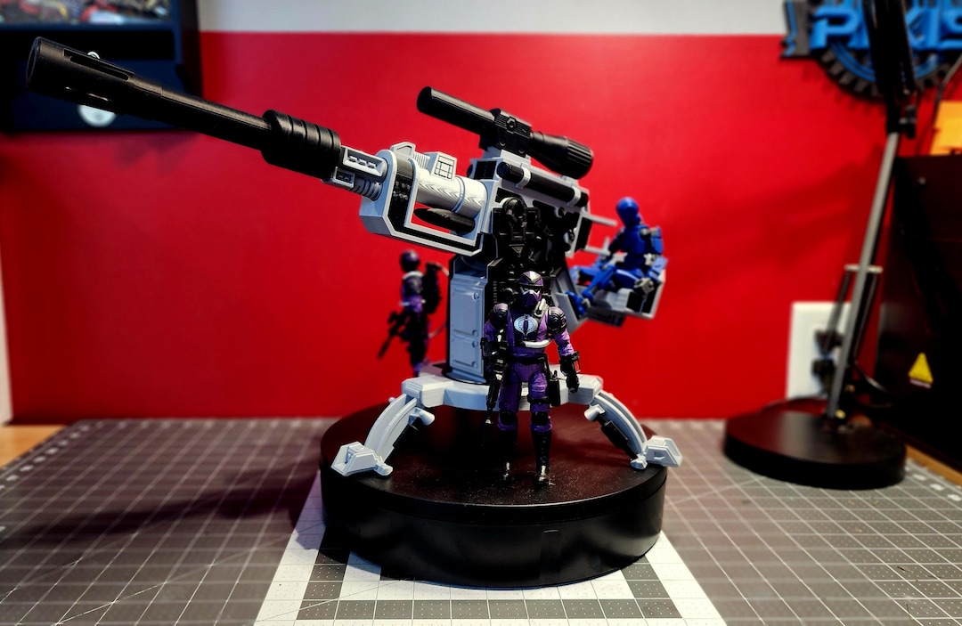 Transformers/gi Joe Crossover 1:12 Classified Scale Megatron Flak-3d ...