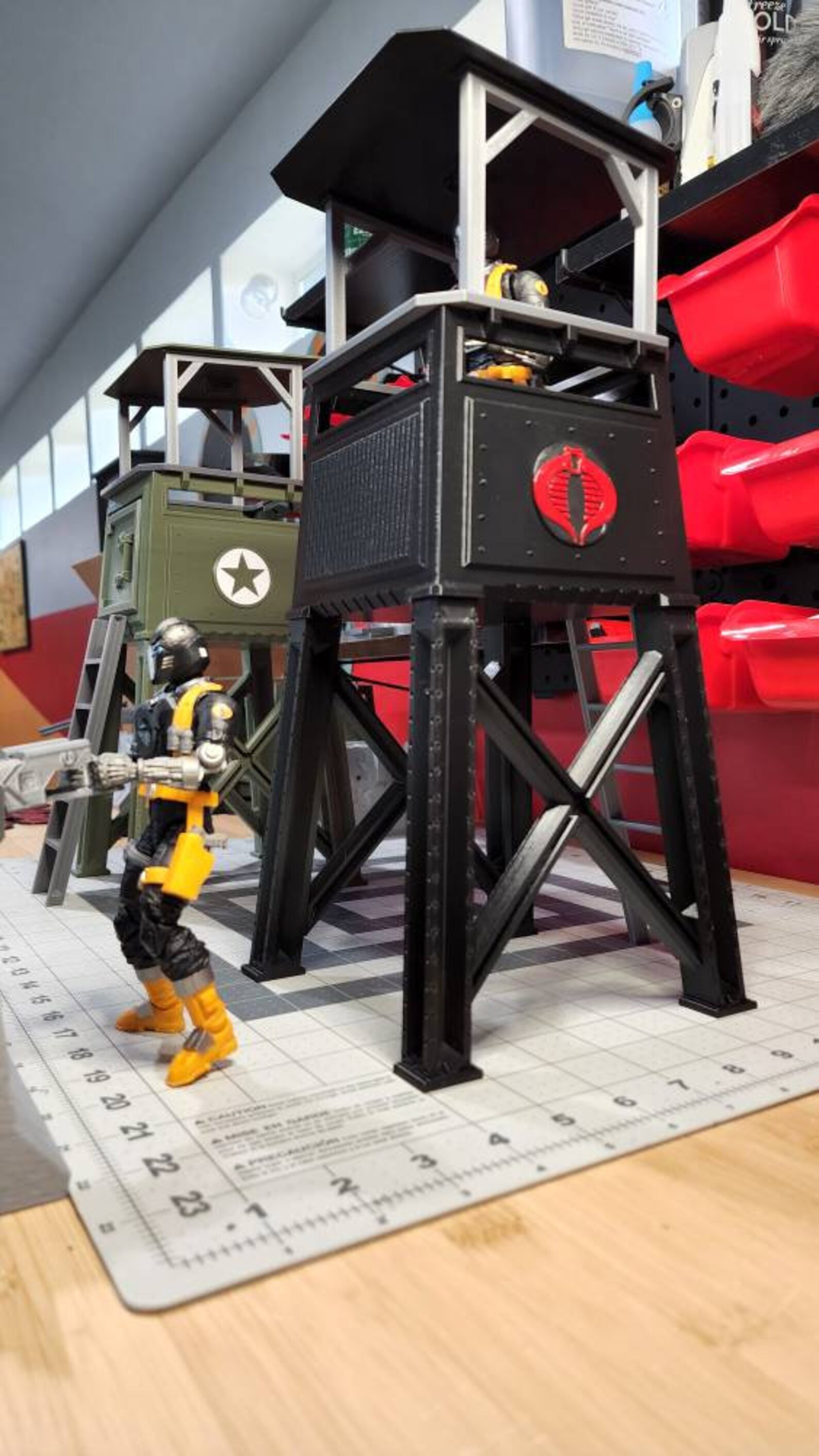 Classified Scale 1:12 GI Joe/cobra Deluxe Watchtower 3d - Etsy