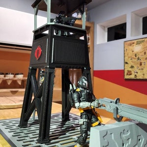Classified Scale 1:12 GI Joe/cobra Watchtower 3d Printed - Etsy