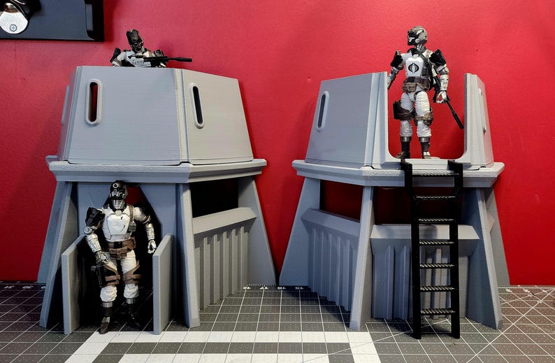 Outpost Bunker 1:12 - Digital STL File - 3D Printing - Etsy