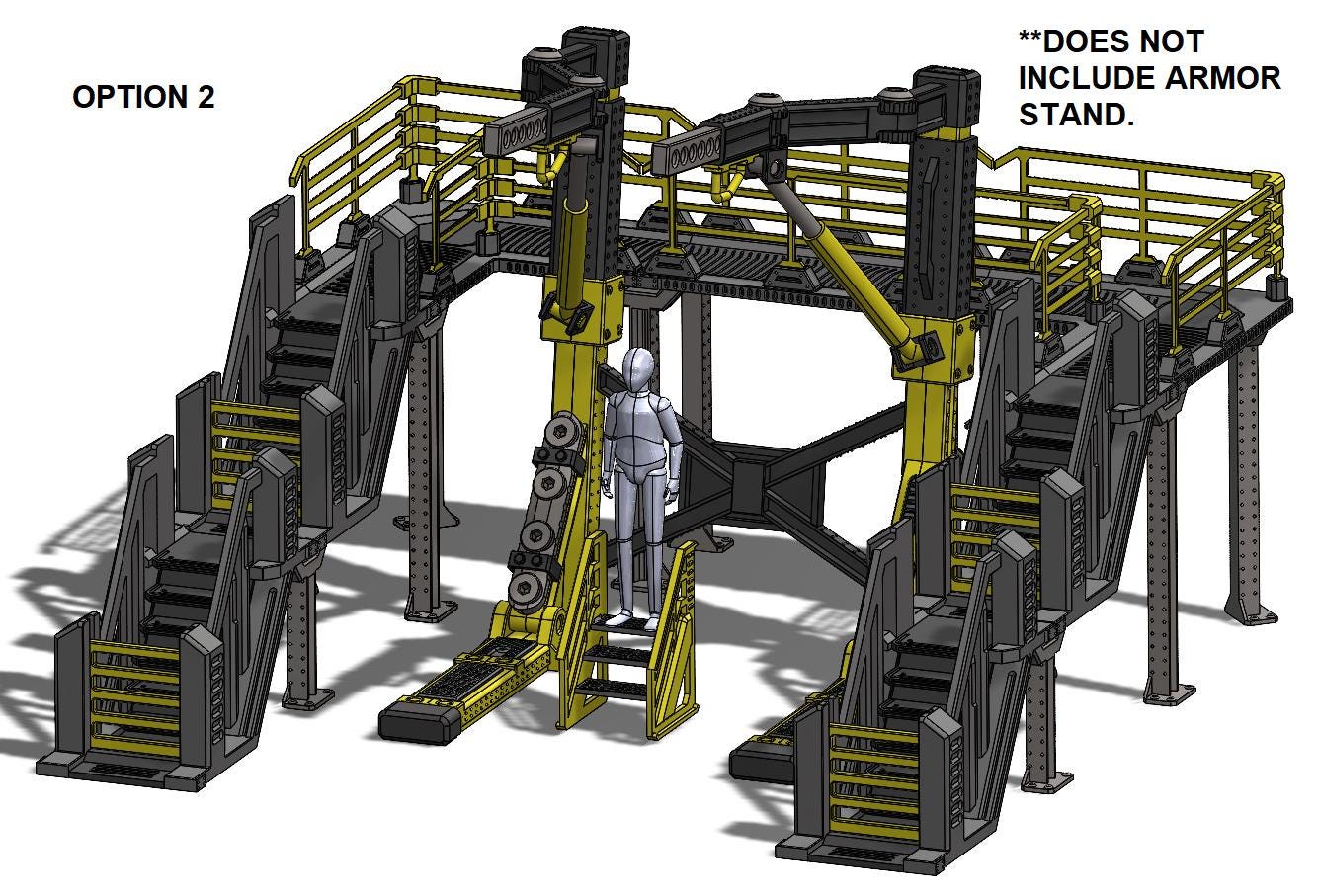 Modular Catwalk System 1:12- 3d Printed - Etsy