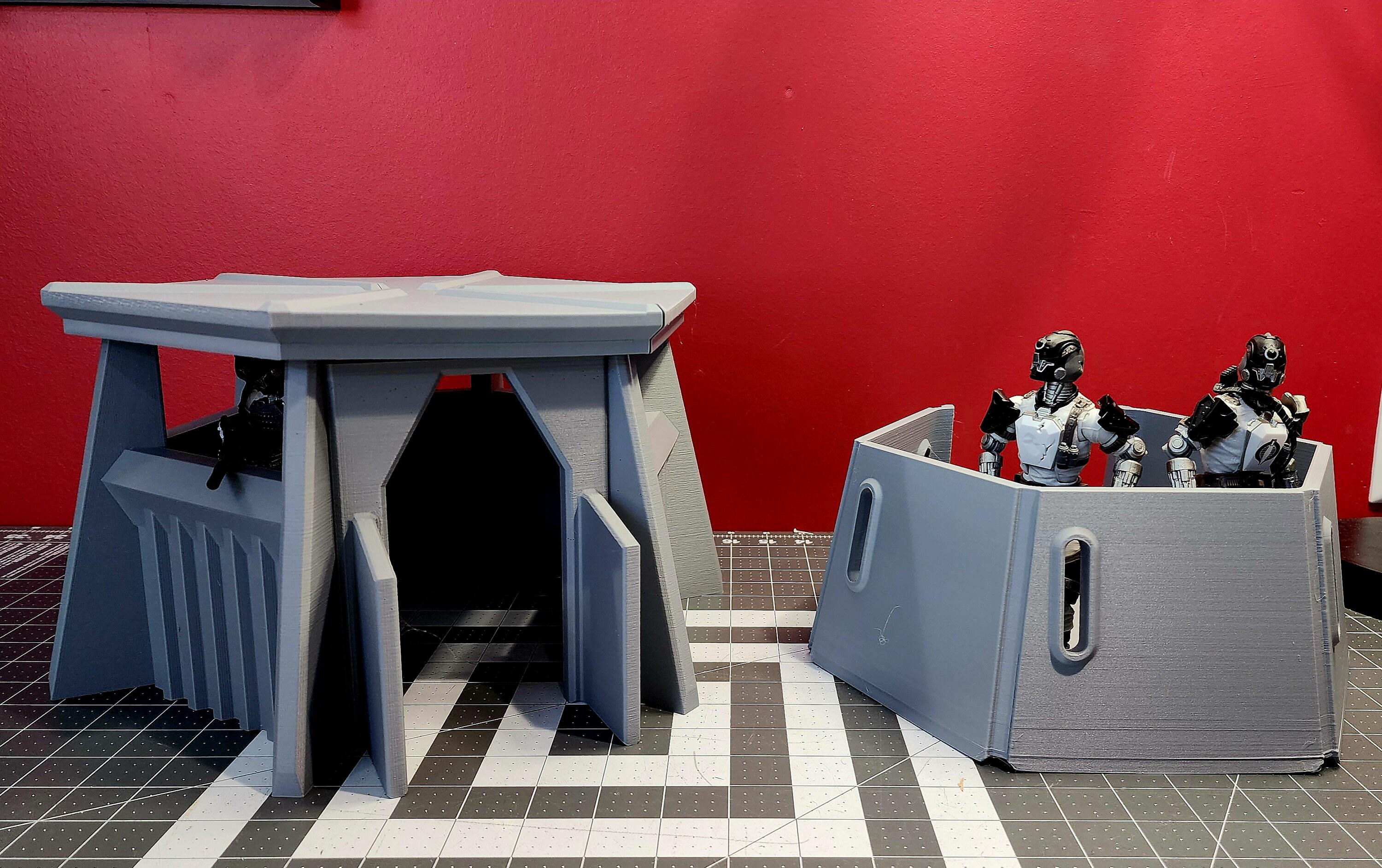 Outpost Bunker 1:12 - Digital STL File - 3D Printing - Etsy