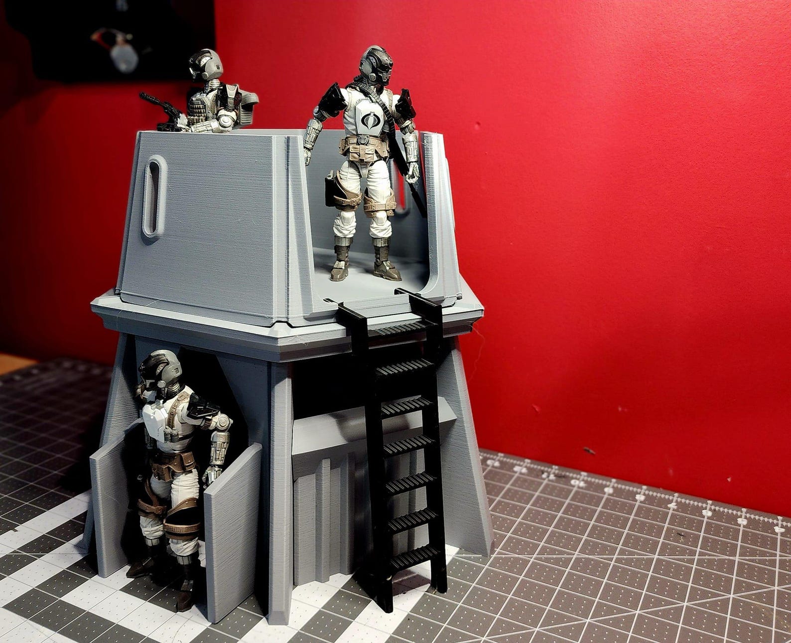 Outpost Bunker 1:12 - Digital STL File - 3D Printing - Etsy