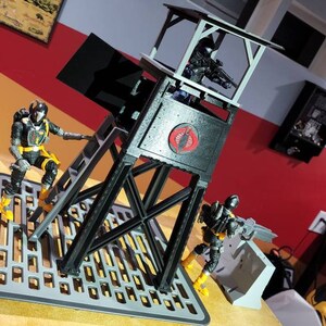 Classified Scale 1:12 GI Joe/cobra Watchtower 3d Printed - Etsy