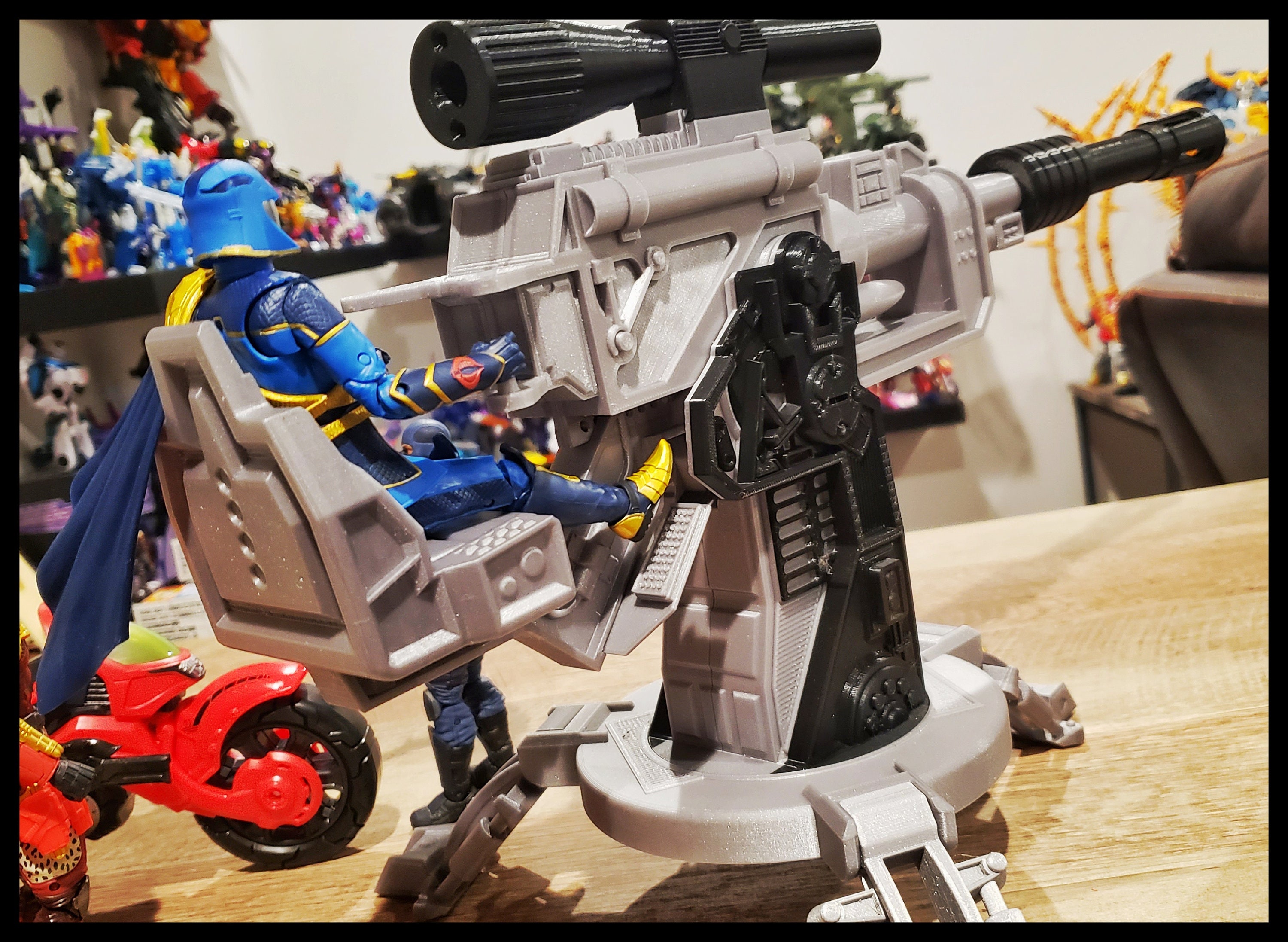 Transformers/gi Joe Crossover 1:12 Classified Scale Megatron - Etsy