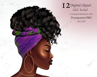 african american girl clip art free