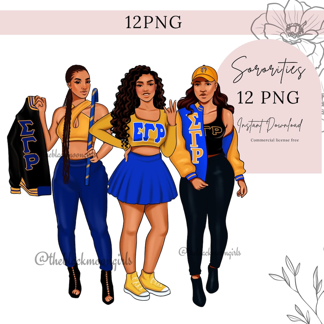 Sigma Gama Rho Sorority Clipart: Sisterhood PNG (digital Download) - Etsy