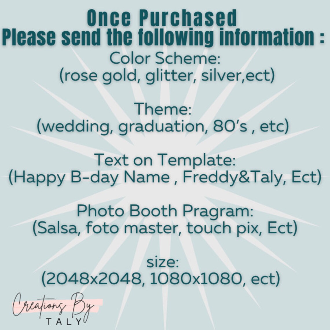 Custom Photo Booth Tap to Start, Salsa Booth, Mirror Booth, Surface Pro ...