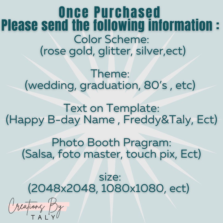 Custom Photo Booth Tap to Start, Salsa Booth, Mirror Booth, Surface Pro ...