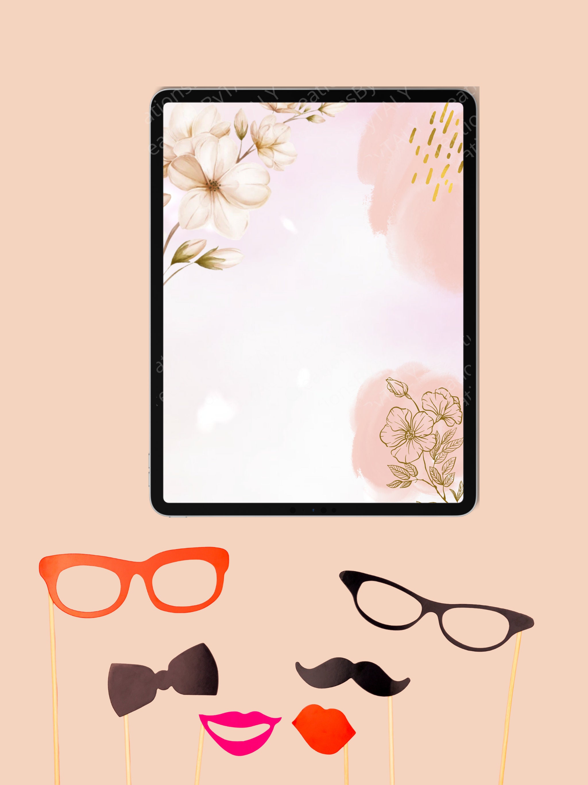 Tap to Start Screen/photo Booth Screen/salsa Booth/guest Interface ...