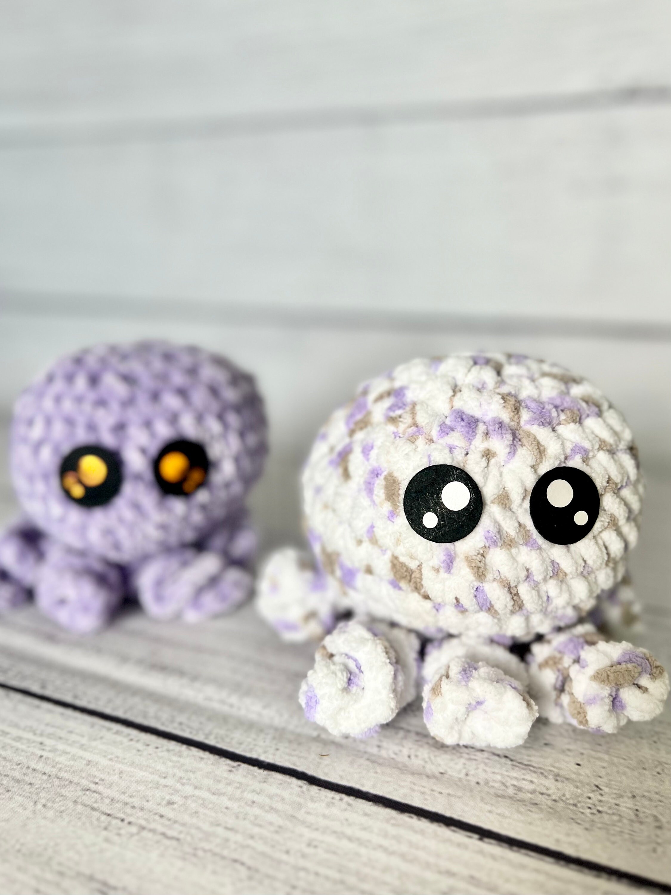 Crochet Octopus Plushie for Kids, Toddlers and Babies. Small Soft Octo ...