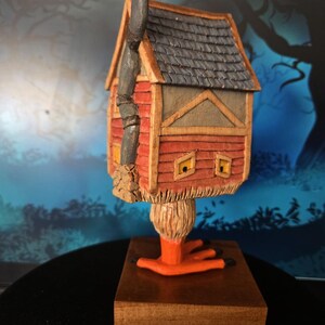 Baba Yaga Hut, Hand Carved - Etsy
