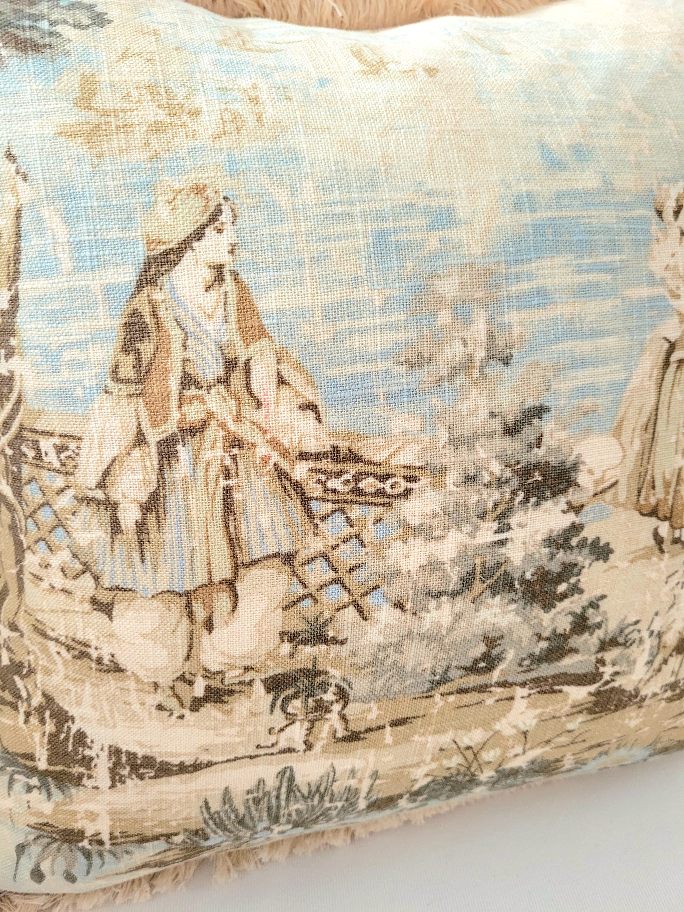 18 French Country Throw Pillows. Bosporus Blue Green - Etsy