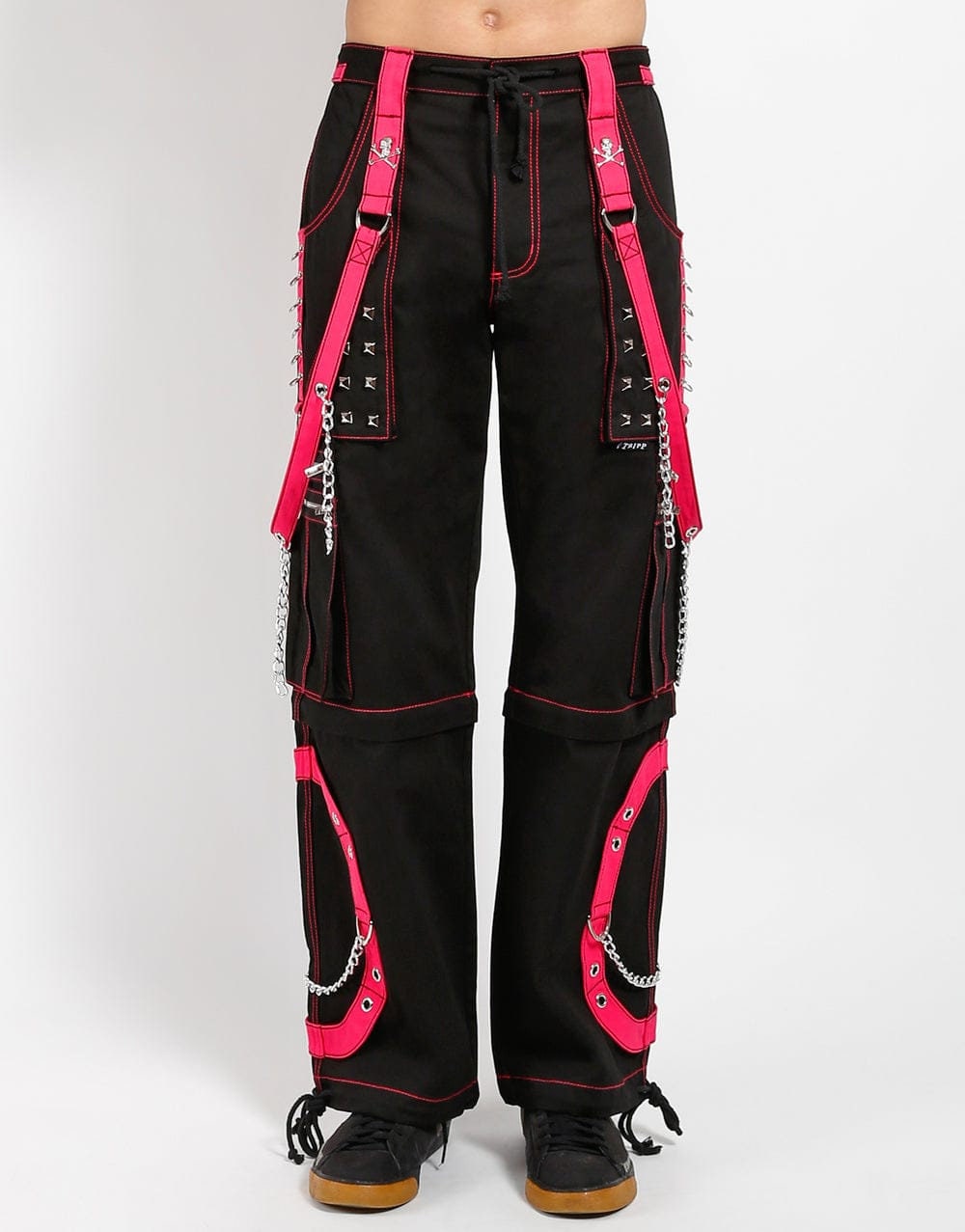 Handmade Men's Gothic Men's Step Chains Pants Hot Pink - Etsy