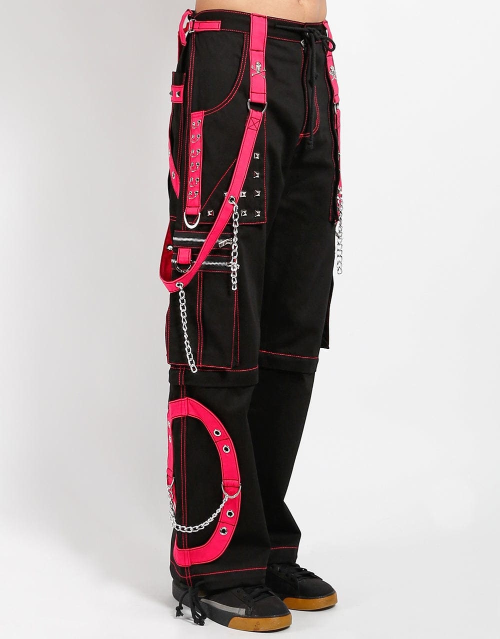 Handmade Men's Gothic Men's Step Chains Pants Hot Pink - Etsy