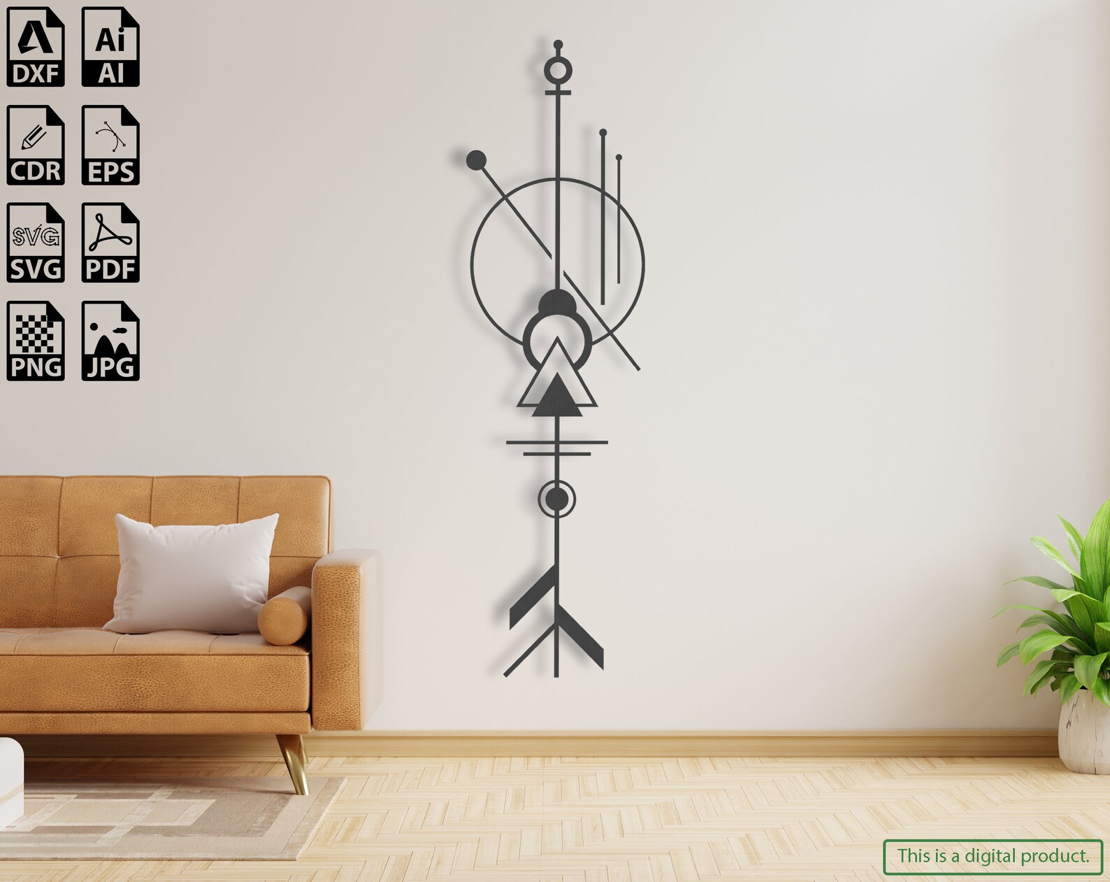 Mystic Sacred Geometry Design DXF File for Laser and Plasma Cut Svg and ...