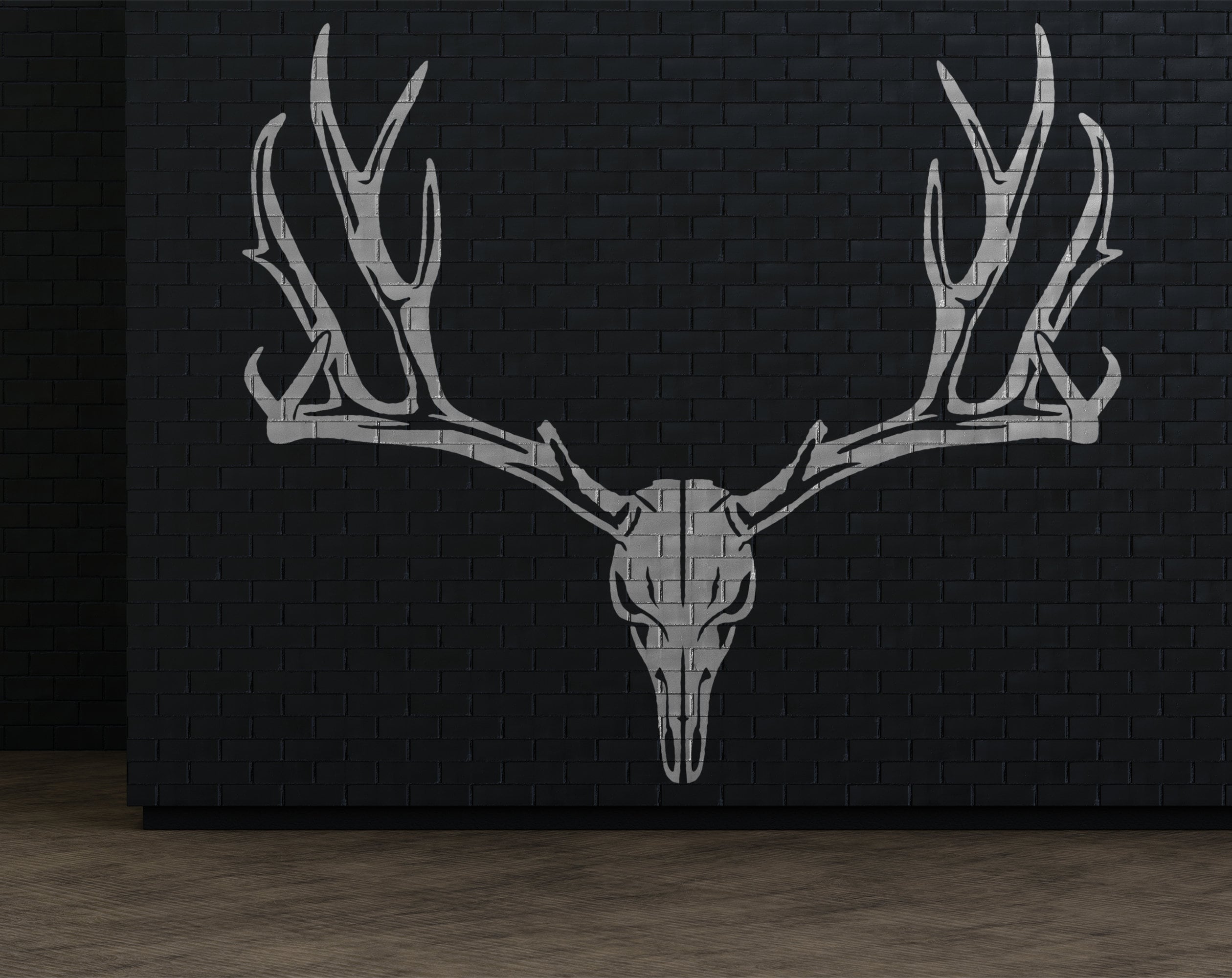 Deer Skull Portrait DXF File for Laser and Plasma Cut - Svg and Png ...