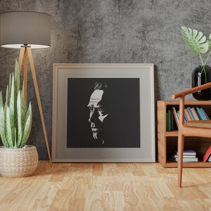 Man Face Portrait DXF File for Laser and Plasma Cut - Svg and Png Files ...