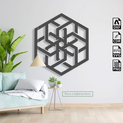 Mystic Sacred Geometry Design DXF File for Laser and Plasma - Etsy