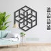 Geometric Hexagon Design DXF File for Laser and Plasma Cut - Svg and ...