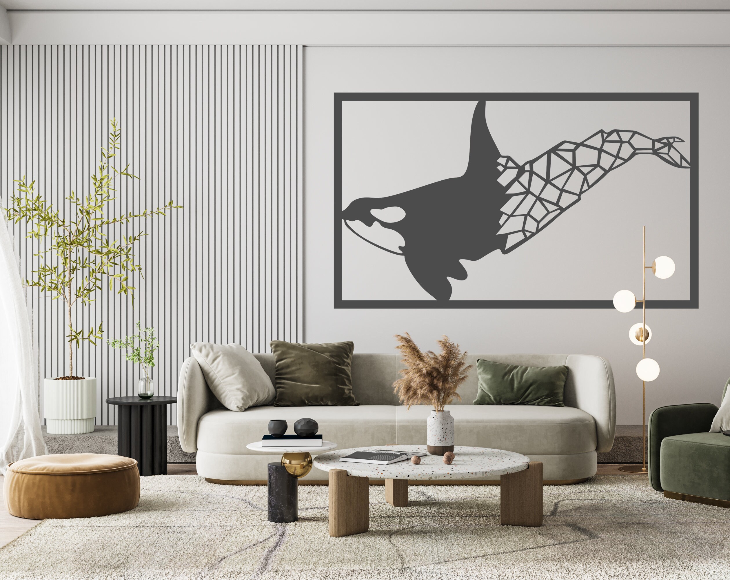 Whale Portrait DXF File for Laser and Plasma Cut - Svg and Png Files ...