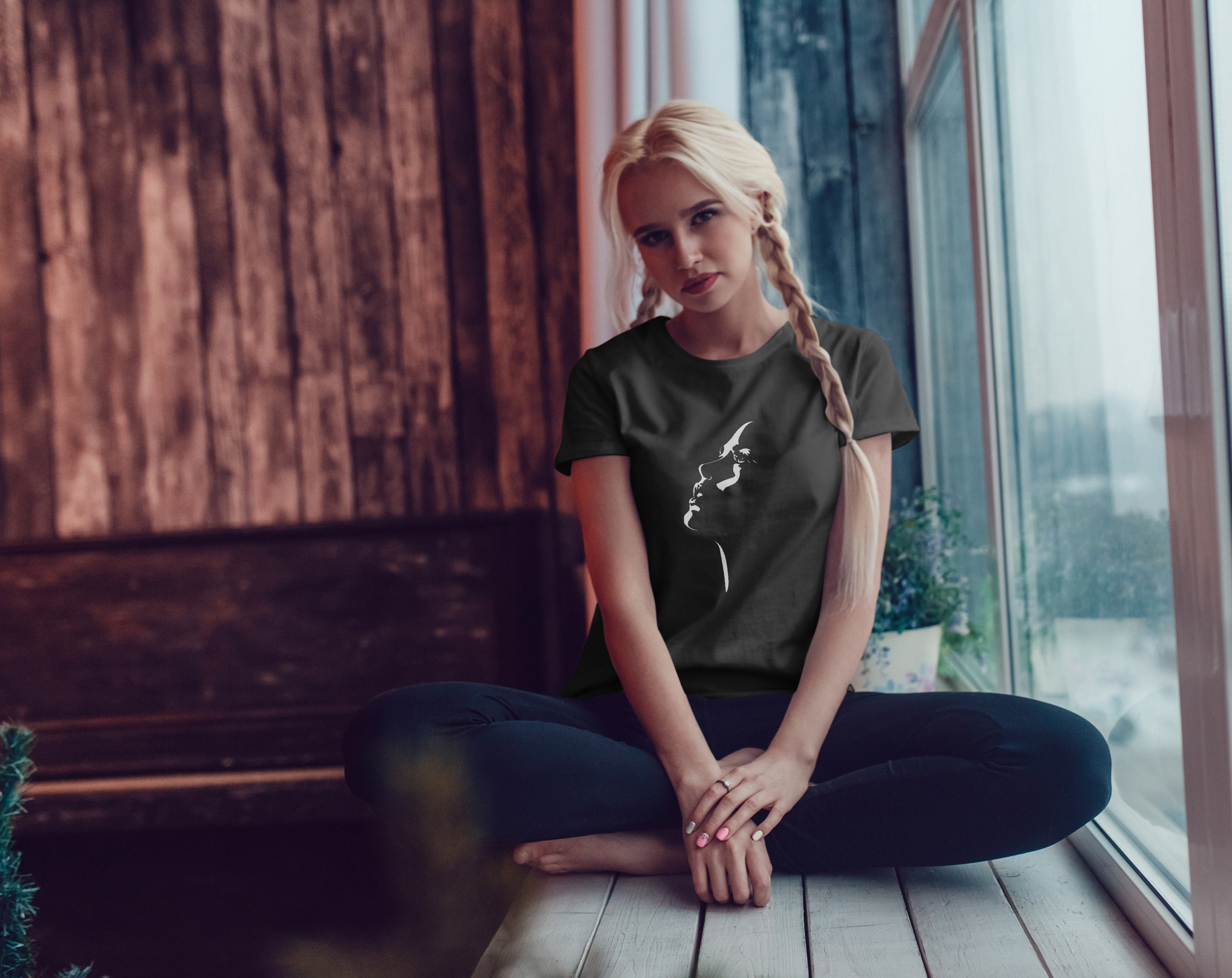 Woman Face Portrait DXF File for Laser and Plasma Cut Svg and Png Files ...