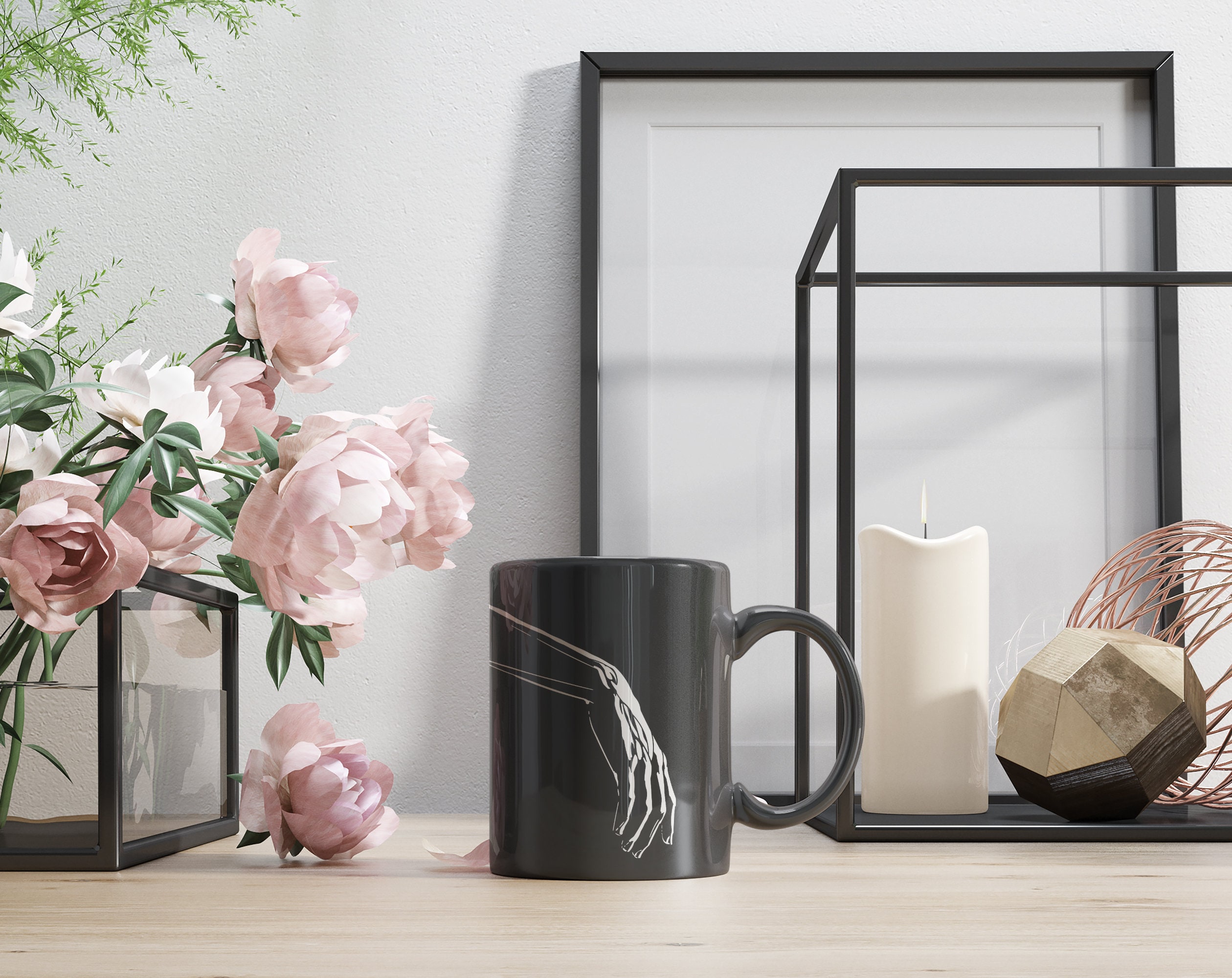 Woman Hand Portrait DXF File for Laser and Plasma Cut - Svg and Png ...