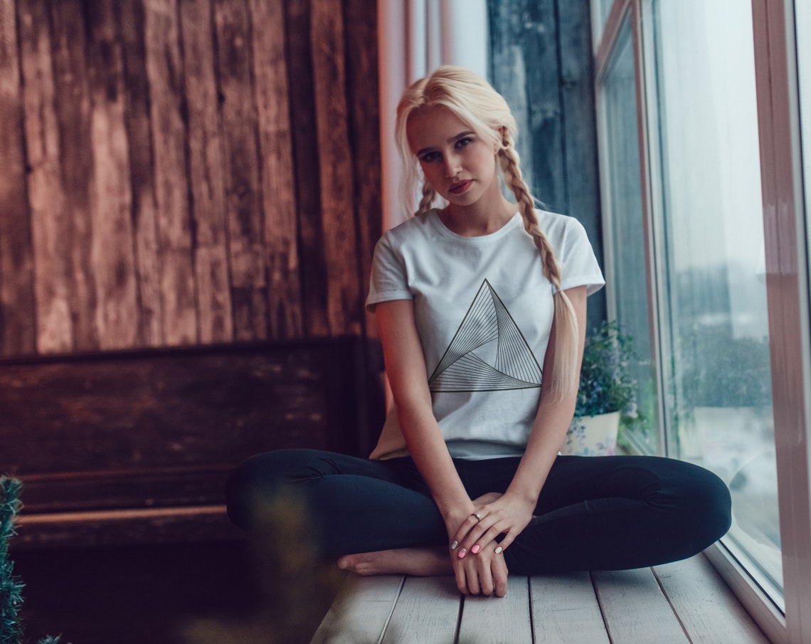 Triangle Vortex Geometric Design DXF File for Laser and Plasma | Etsy