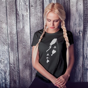 Woman Face Portrait DXF File for Laser and Plasma Cut - Svg and Png ...