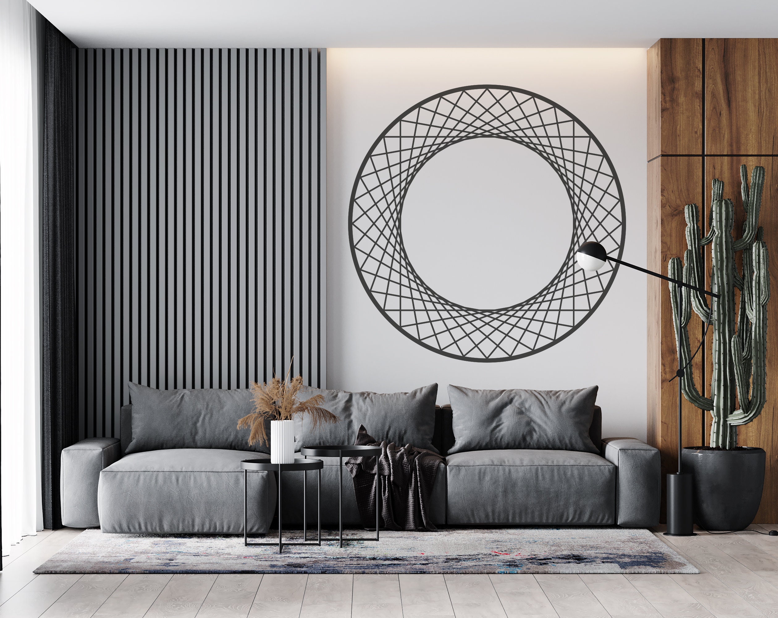 Vortex Circle Geometric Design DXF File for Laser and Plasma - Etsy