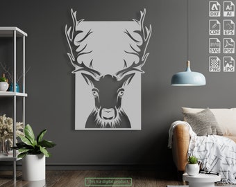 Skull Portrait DXF File for Laser and Plasma Cut Svg and Png - Etsy