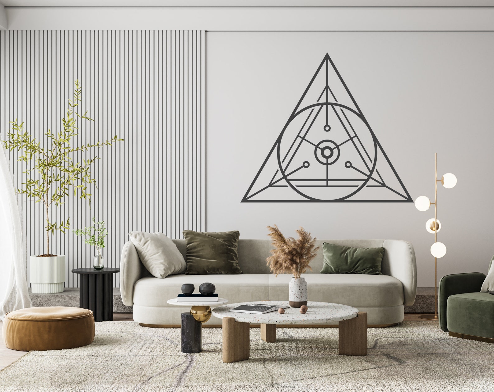 Sacred Geometry Triangle Design DXF File for Laser and Plasma Cut Svg ...