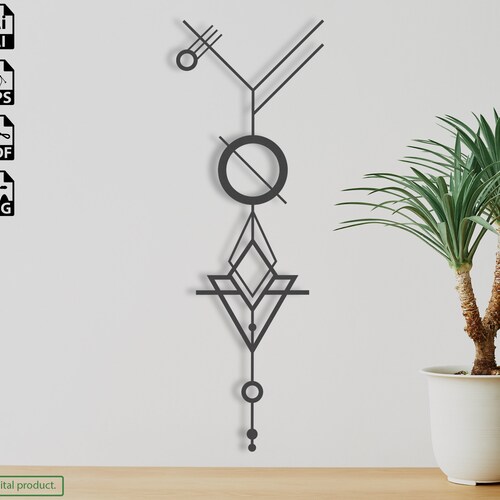 Mystic Sacred Geometry Design DXF File for Laser and Plasma - Etsy