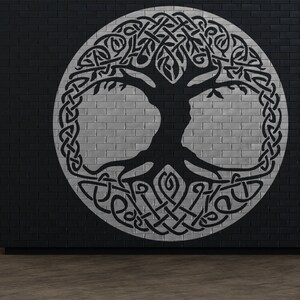 Tree of Life Portrait DXF File for Laser and Plasma Cut - Svg and Png ...