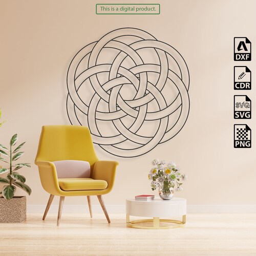 Mystic Sacred Triangle Design DXF File for Laser and Plasma - Etsy