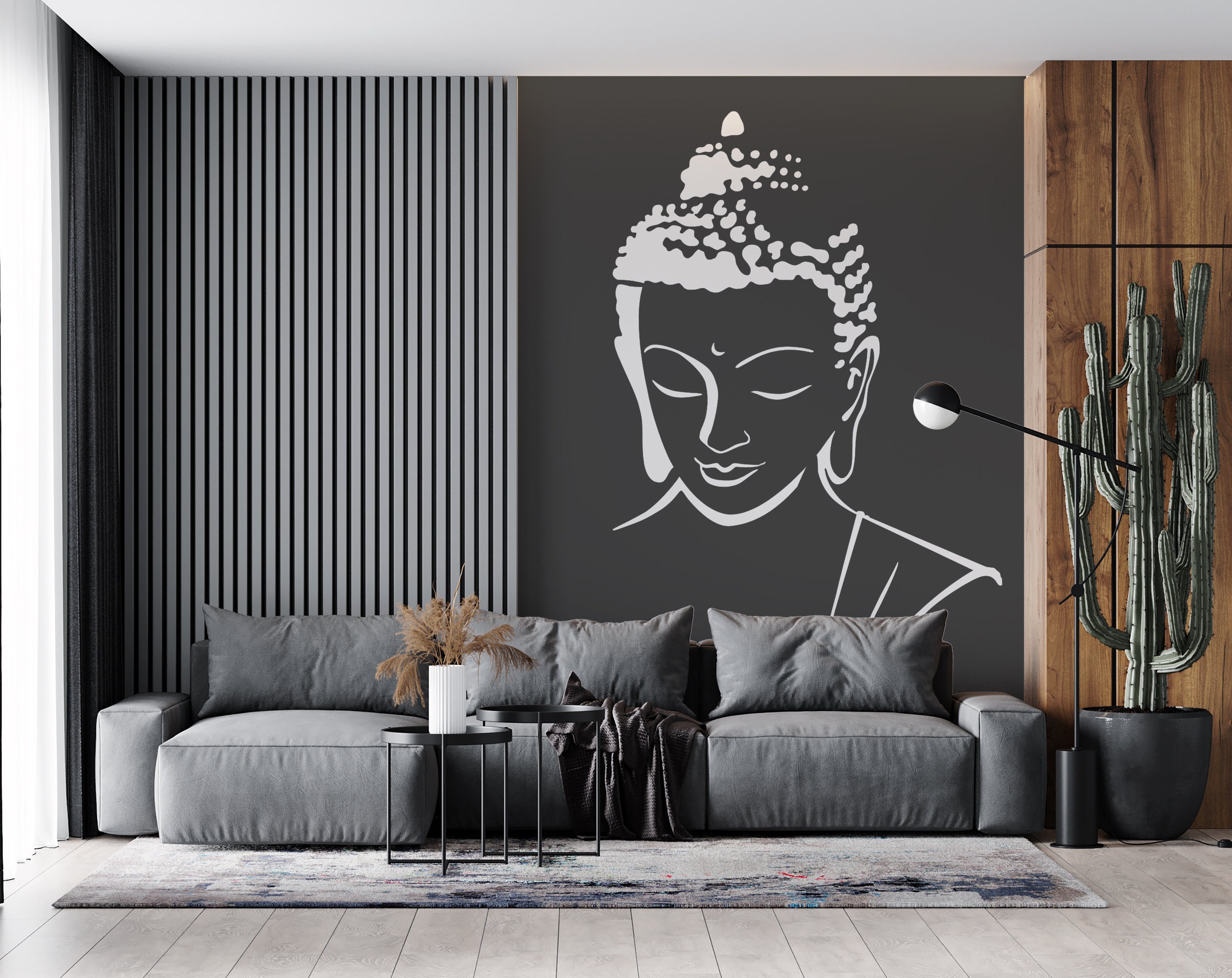 Buddha Portrait DXF File for Laser and Plasma Cut - Svg and Png Files ...