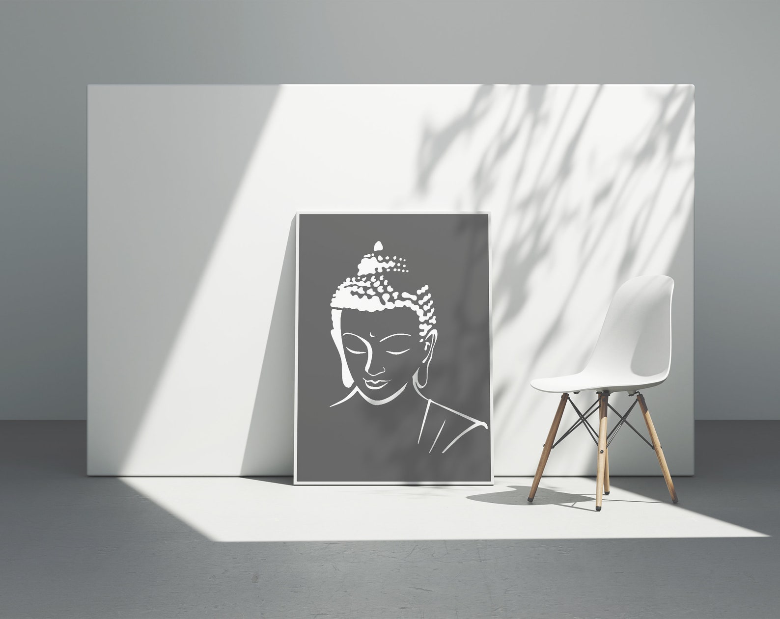 Buddha Portrait DXF File for Laser and Plasma Cut - Svg and Png Files ...