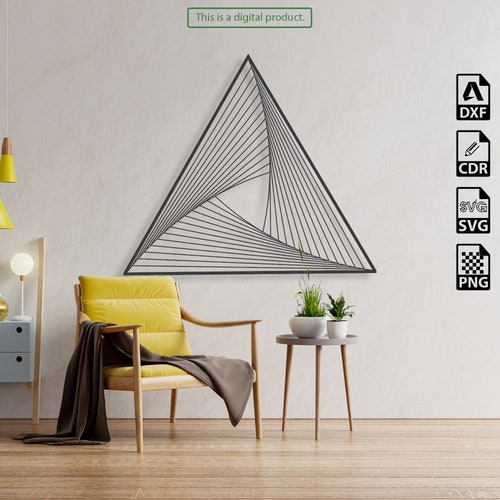 Mystic Sacred Triangle Design DXF File for Laser and Plasma - Etsy