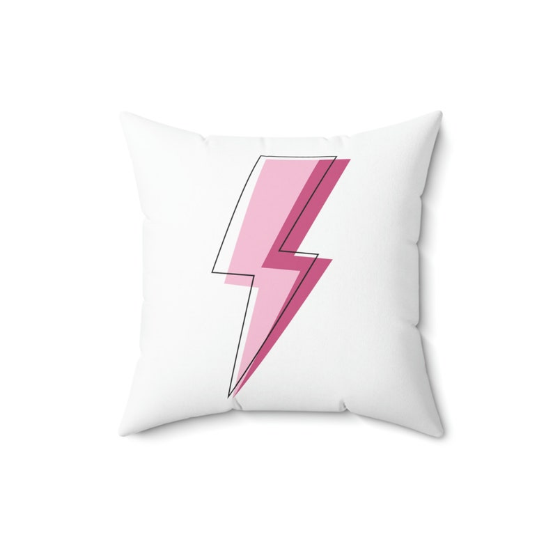 Retro Lightening Bolt Pillow VSCO Room Decor VSCO Girl Preppy Dorm Y2K ...