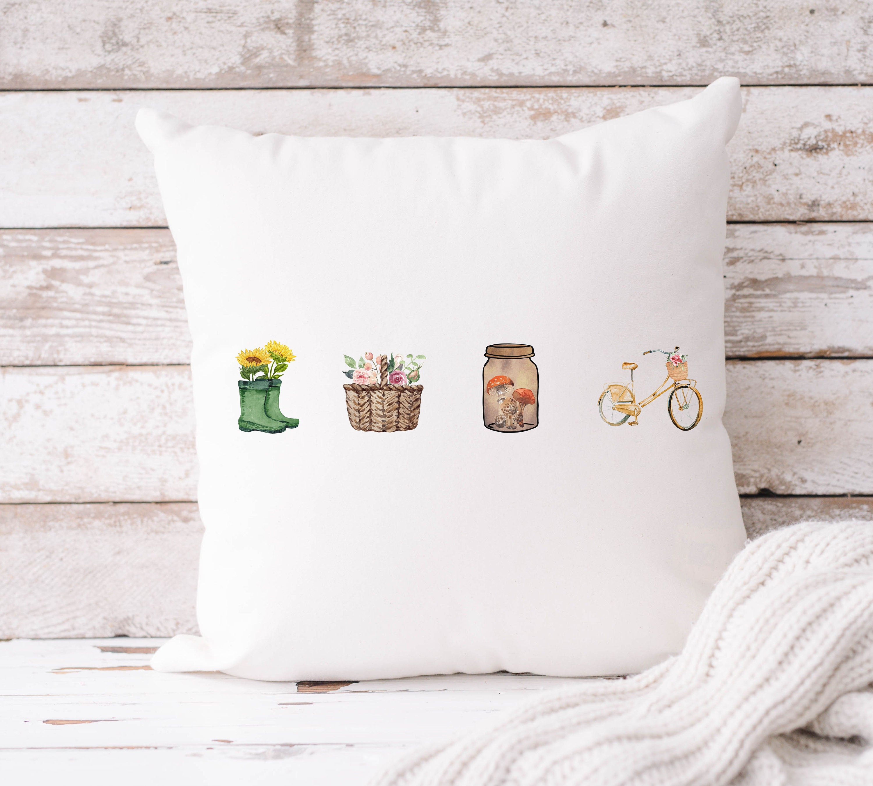 Cottage Core Aesthetic Décor Country Cottage Pillow Farmhouse ...