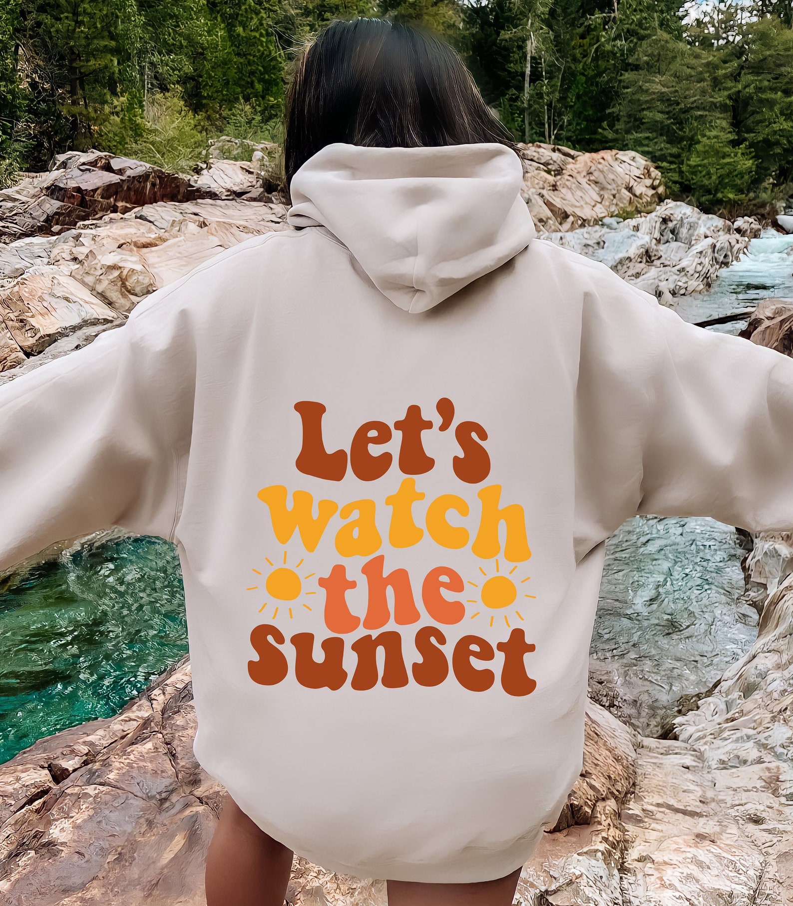 Let's Watch the Sunset Hoodie Trendy Summer Hoodies VSCO Beach Hoodie ...