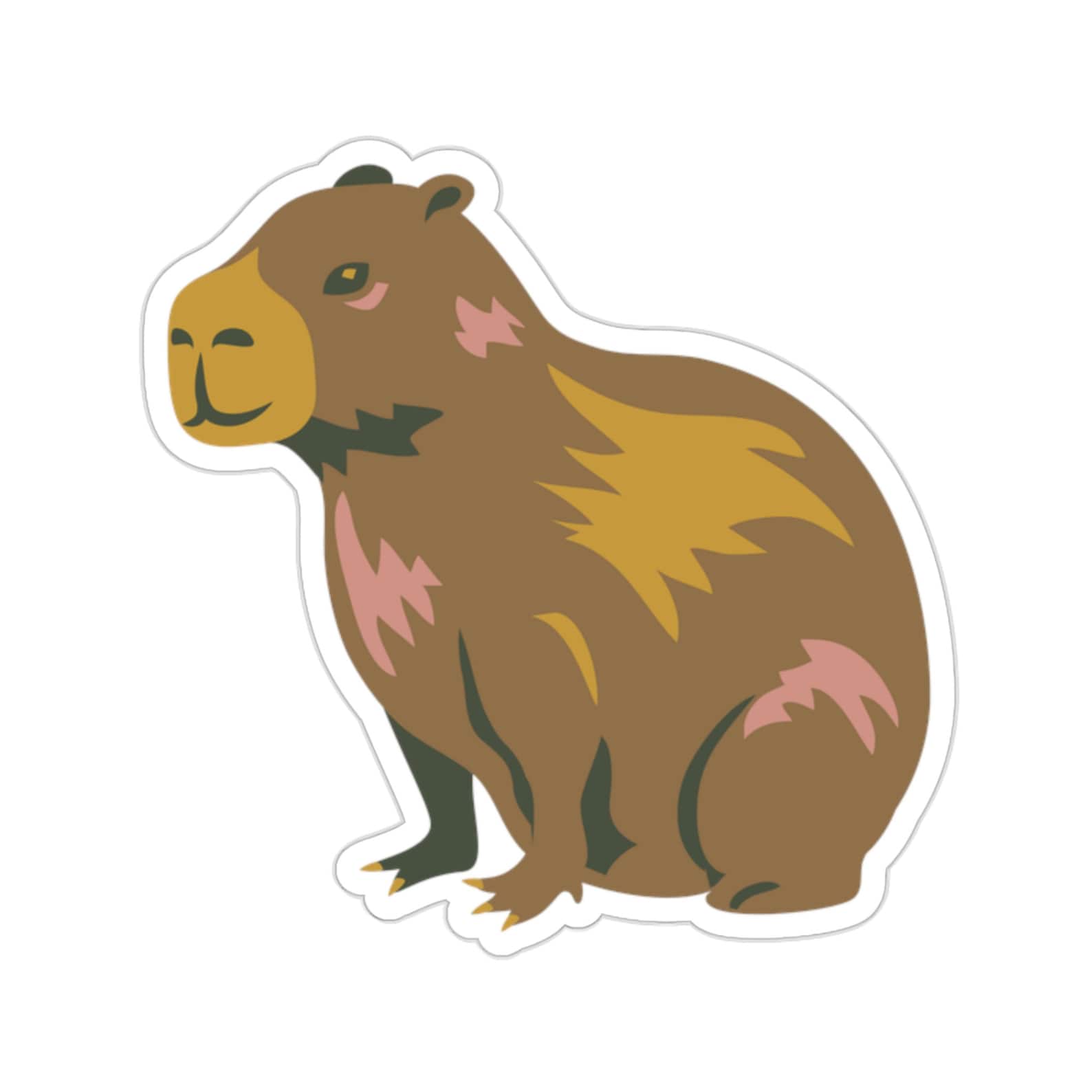 Capybara Capybara Sticker Capybara Gift Capybara Stickers Capybara ...