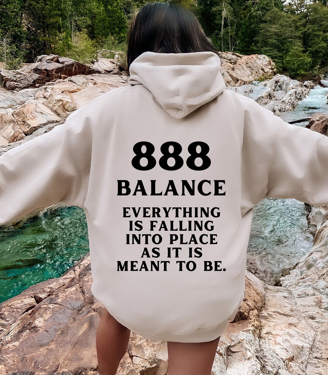 Angel Number 888 Hoodie Aesthetic Tumblr VSCO Hoodie Manifest Spiritual ...