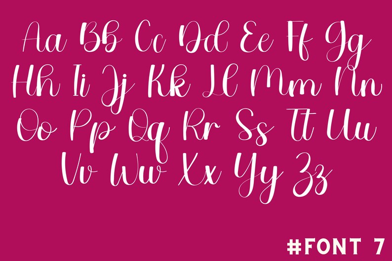 Barb Font Stylish Handwritten Typeface for Crafts and - Etsy